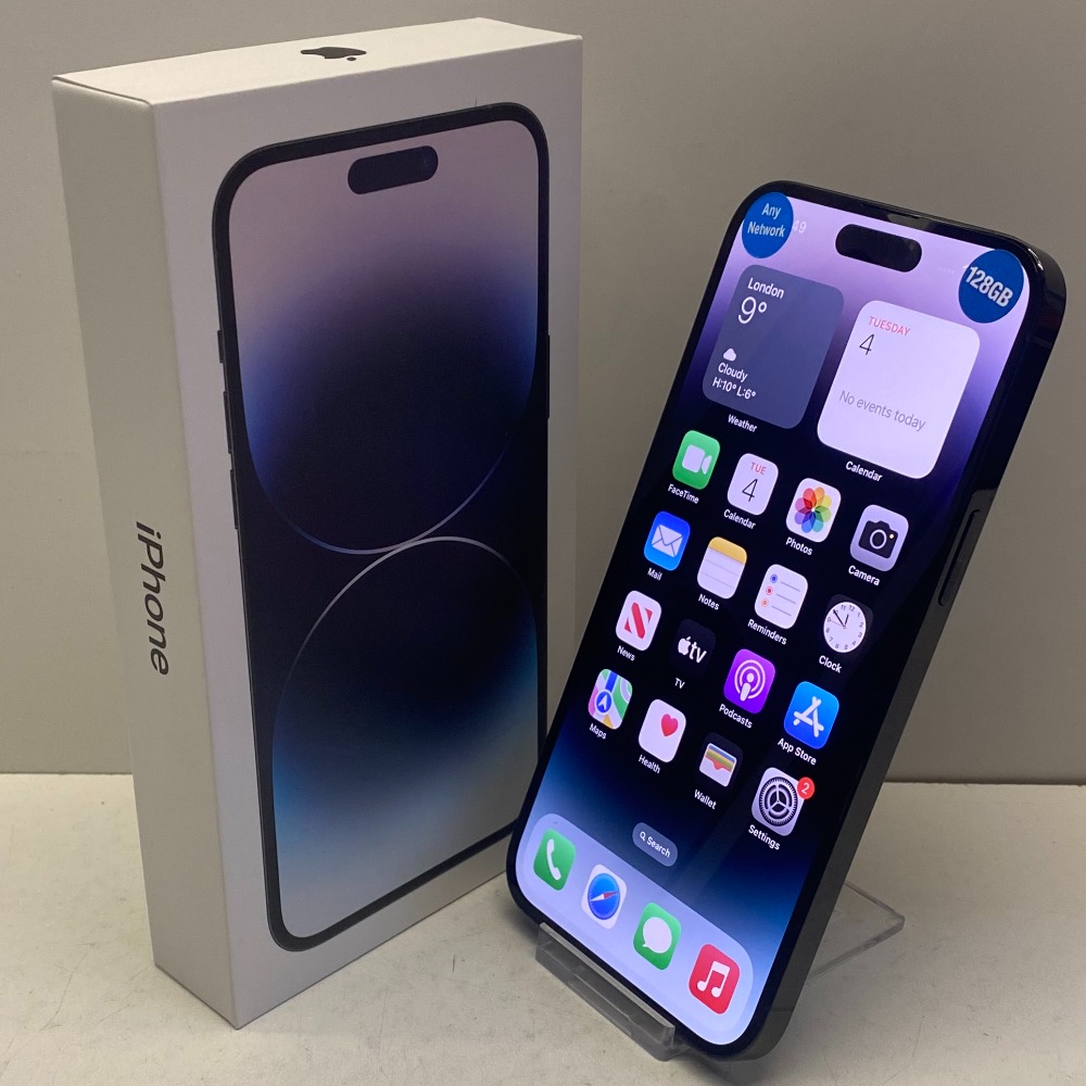 Pre-owned Apple iPhone 14 Pro Max Unlocked Model A2894 128GB in Space ...